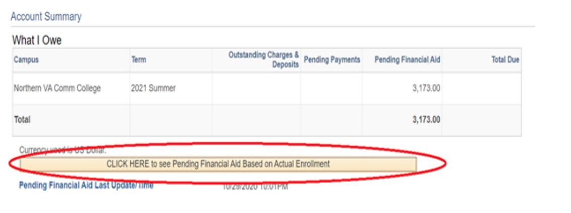 Calculate Anticipated Aid Based on Actual Enrollment | Northern ...